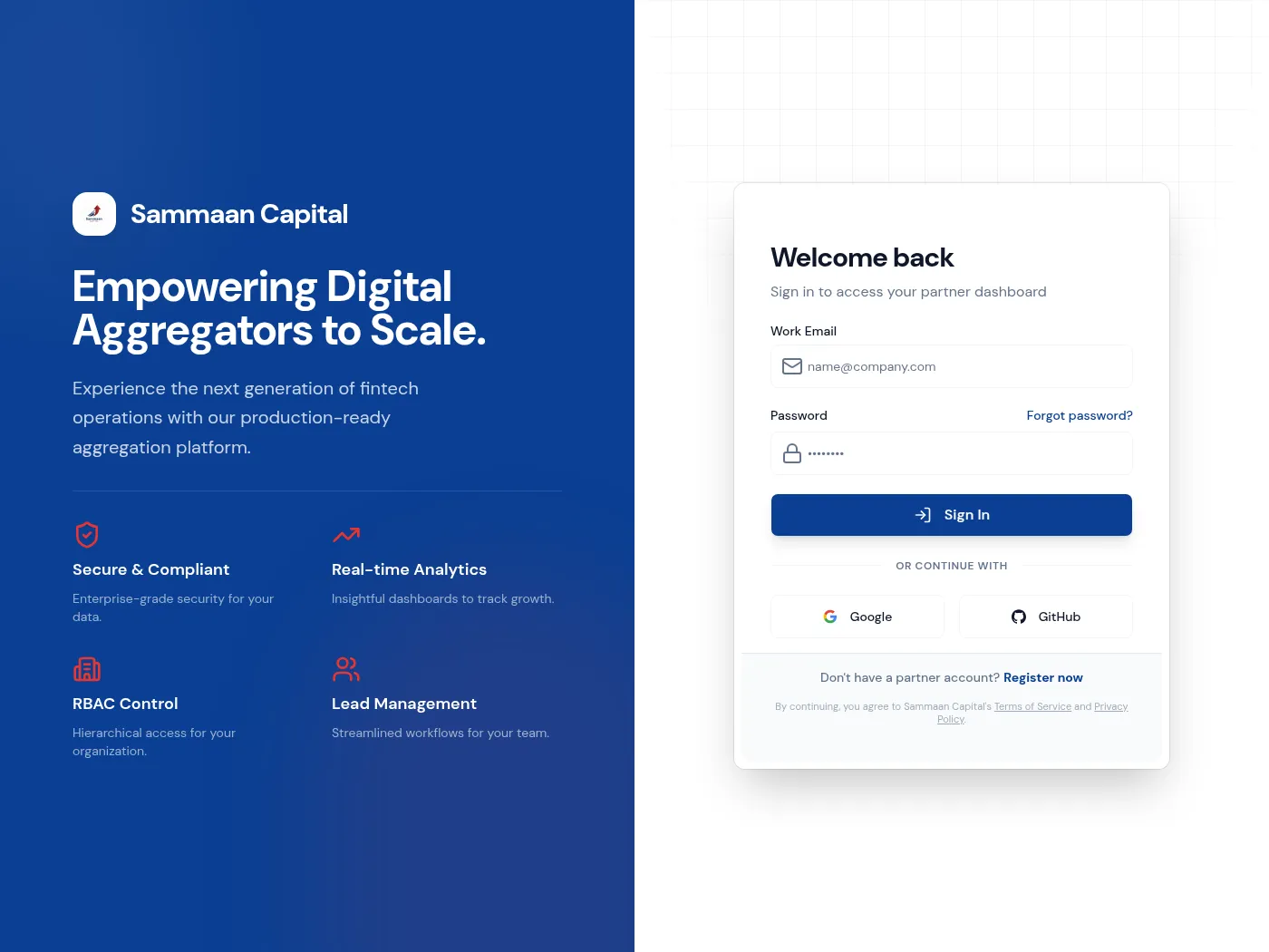 Sammaan Capital Dashboard