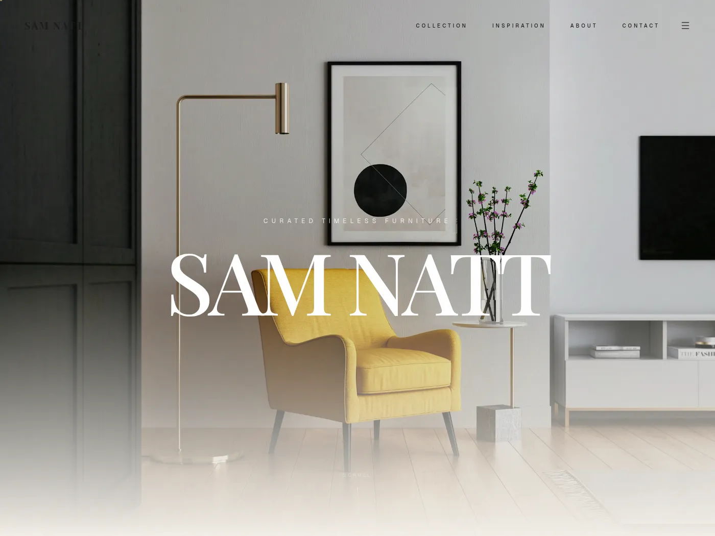 SAM NATT Parallax Website