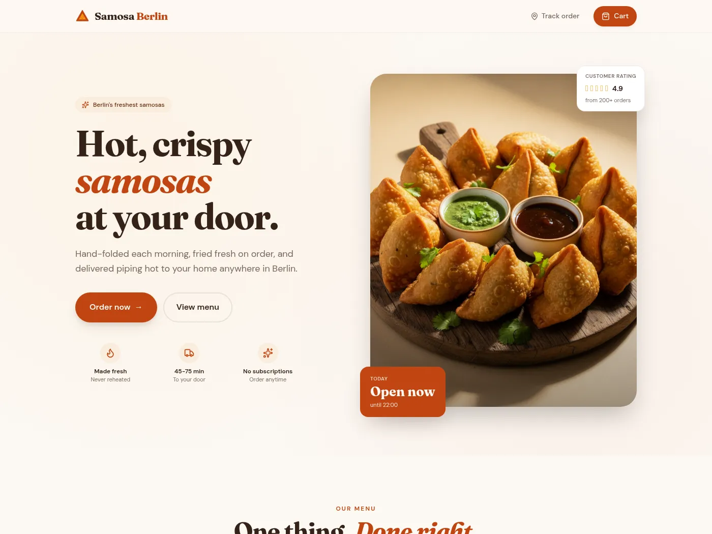 Samosa Online Shop