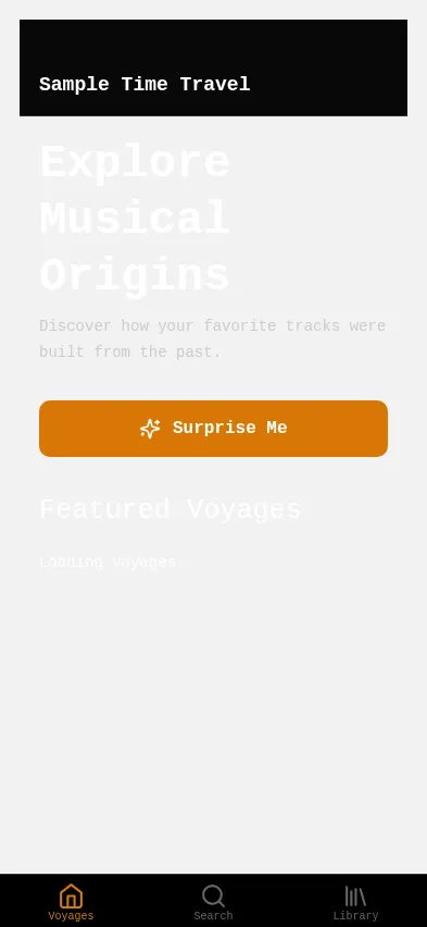 Sample Time Travel