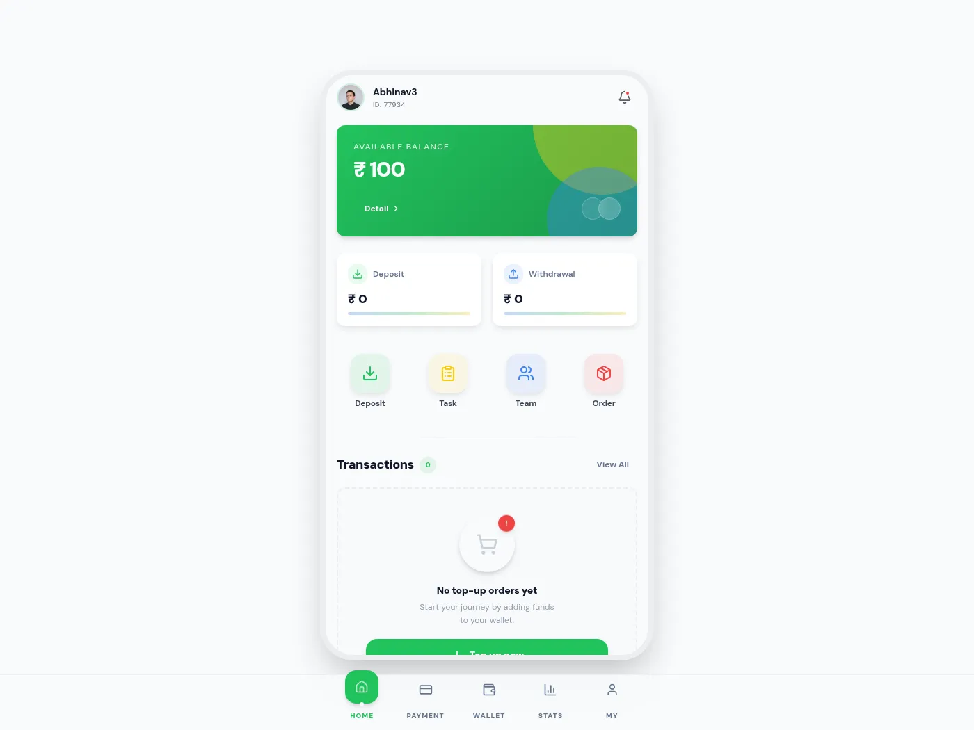 Sample Website Template