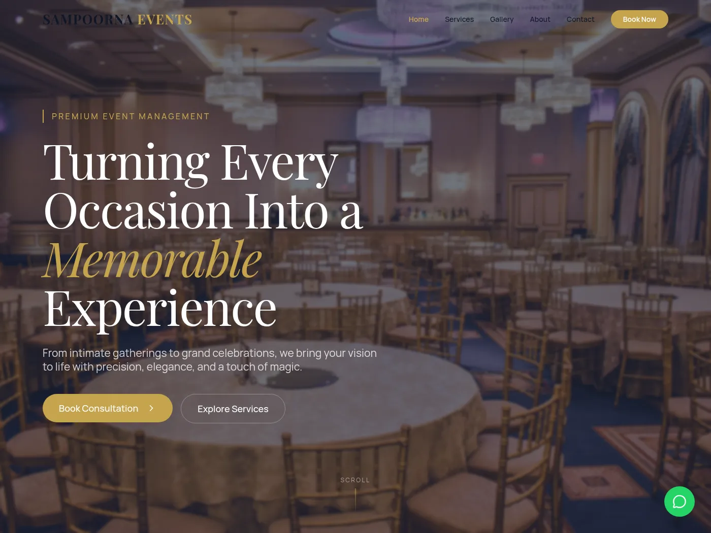 Sampoorna Events Site
