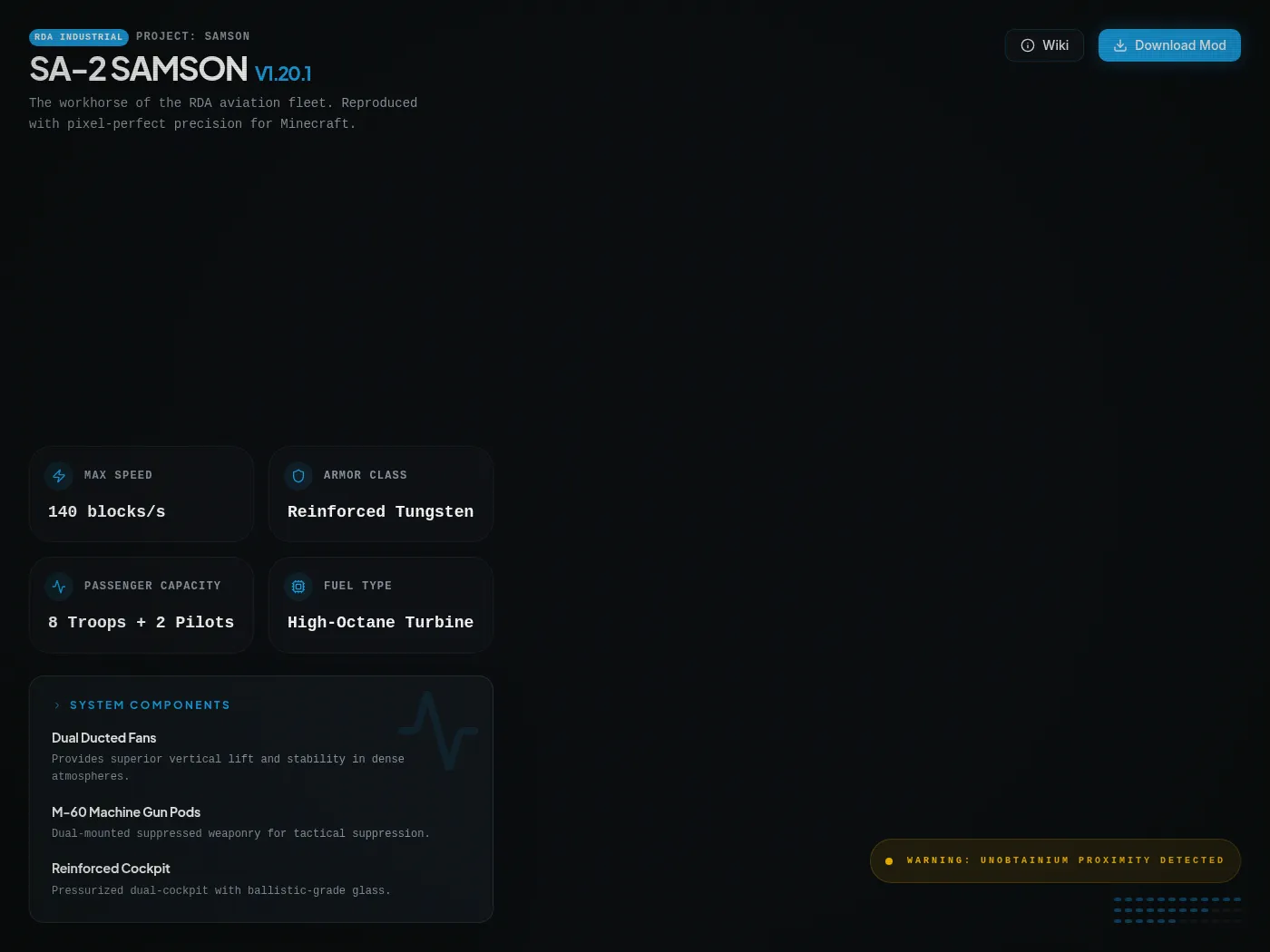 Avatar Samson Mod