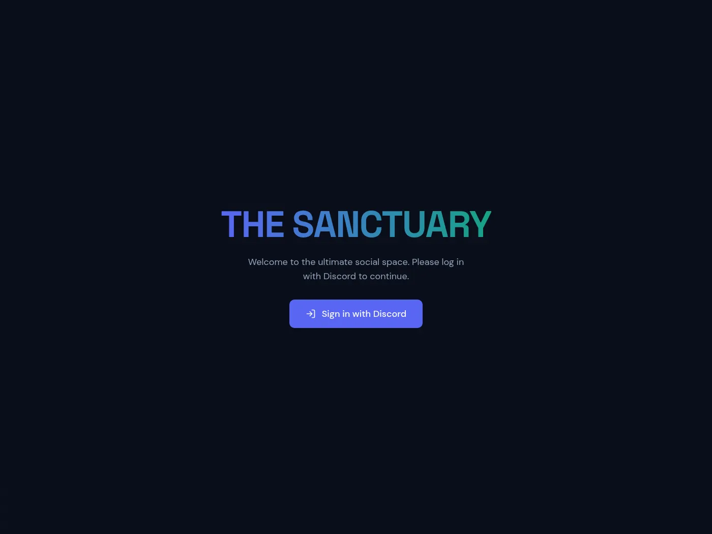 Sanctuary Community Hub