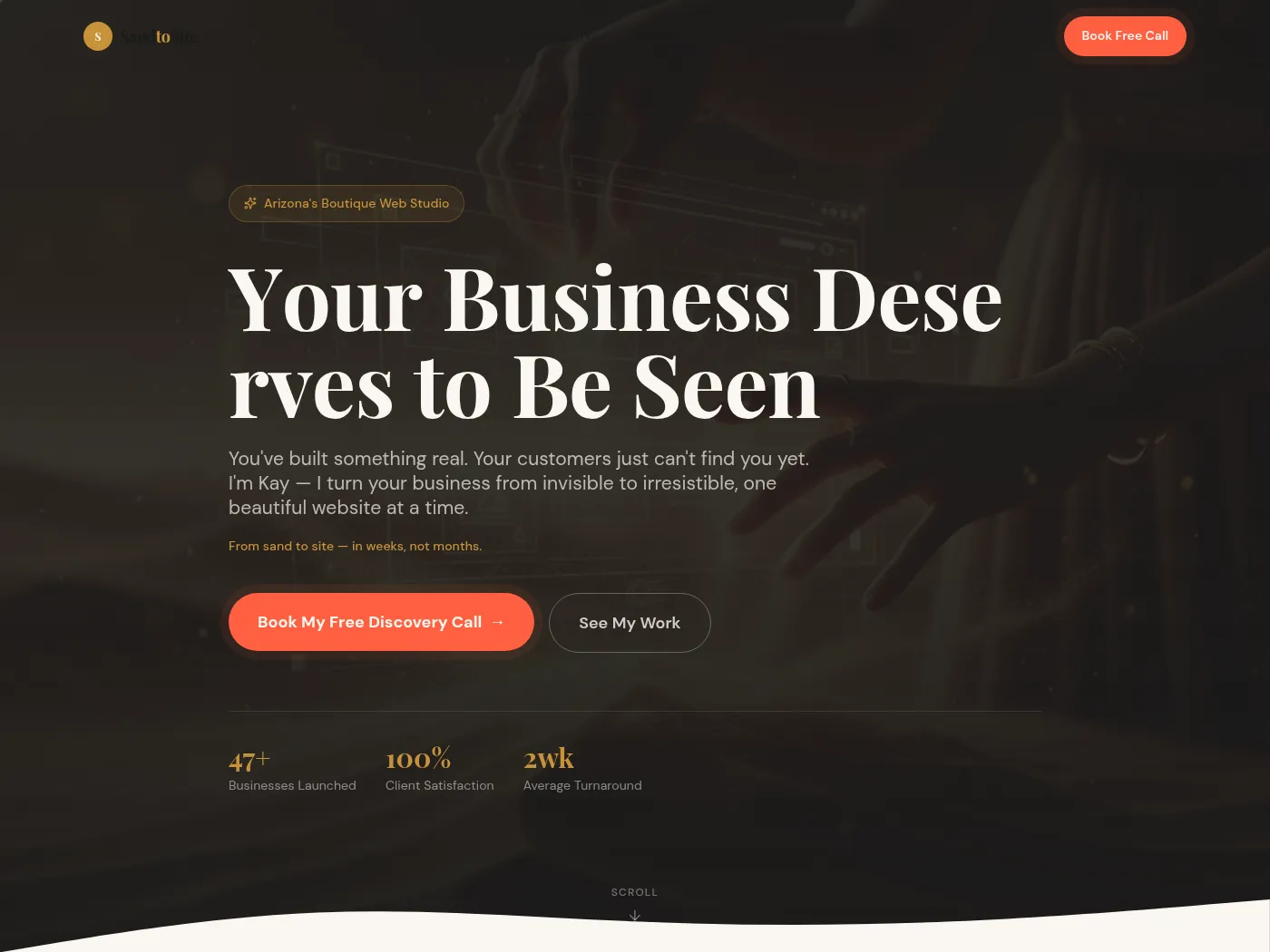 Sand to Site Web Studio