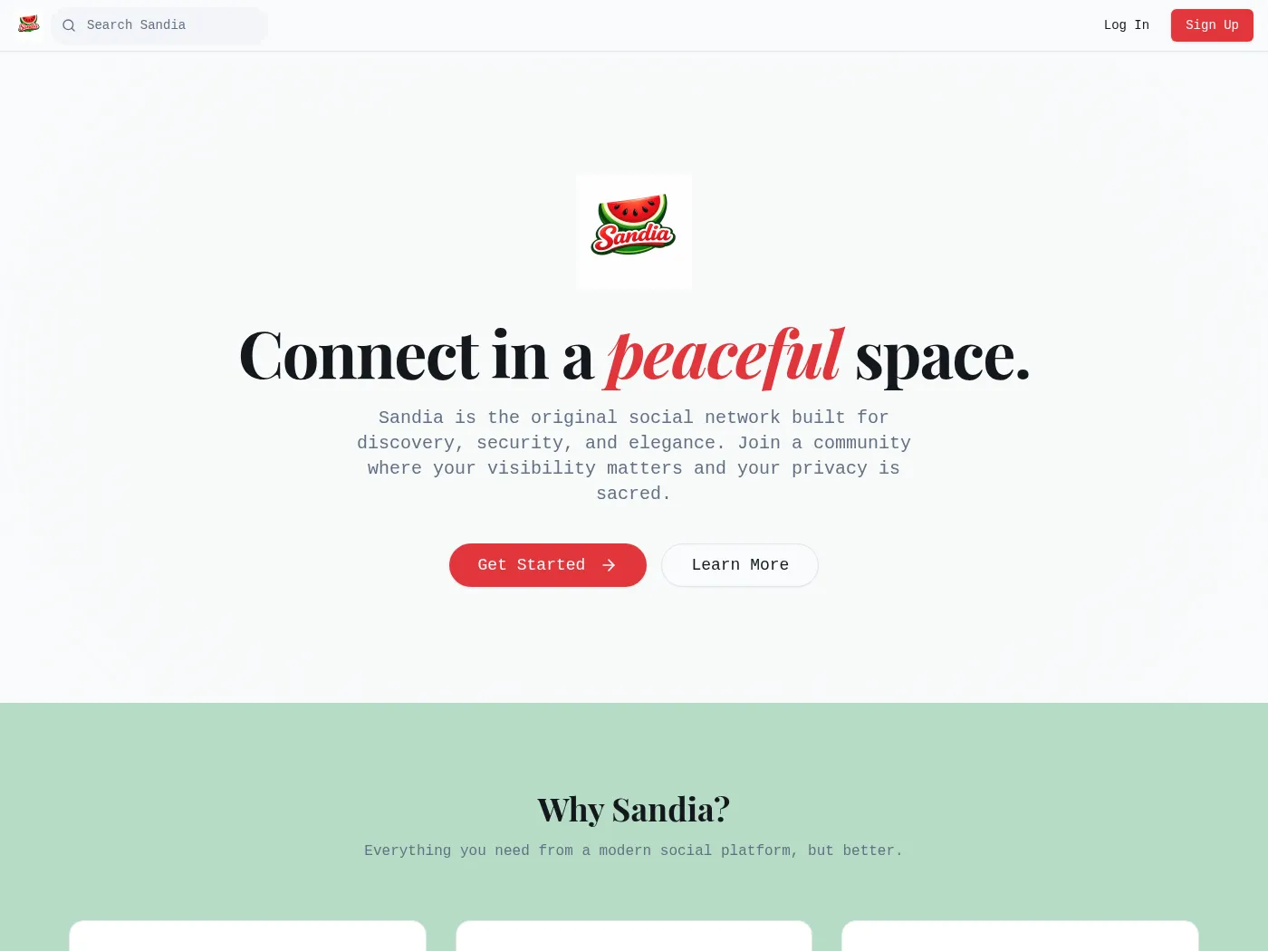 Sandia Social Network