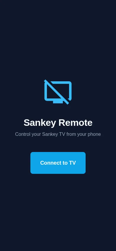 Sankey TV Remote