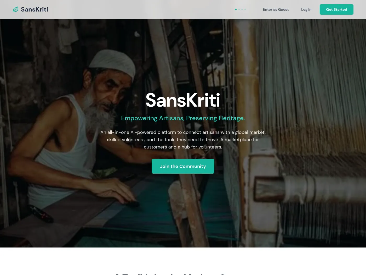Sanskriti Website Clone