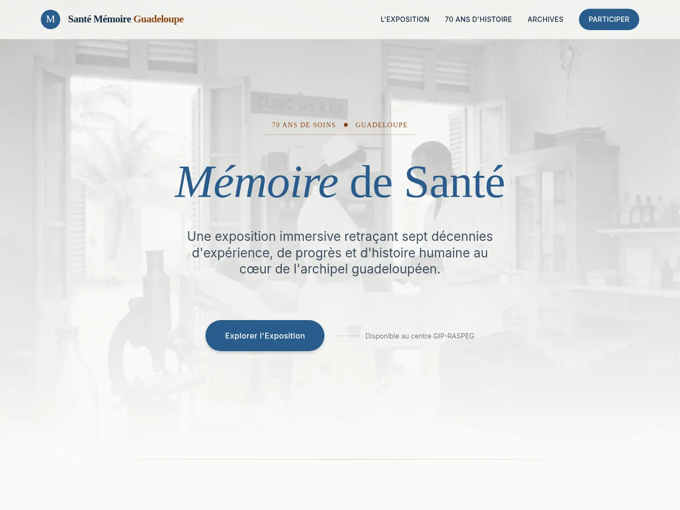 Santé Memoire Exhibit