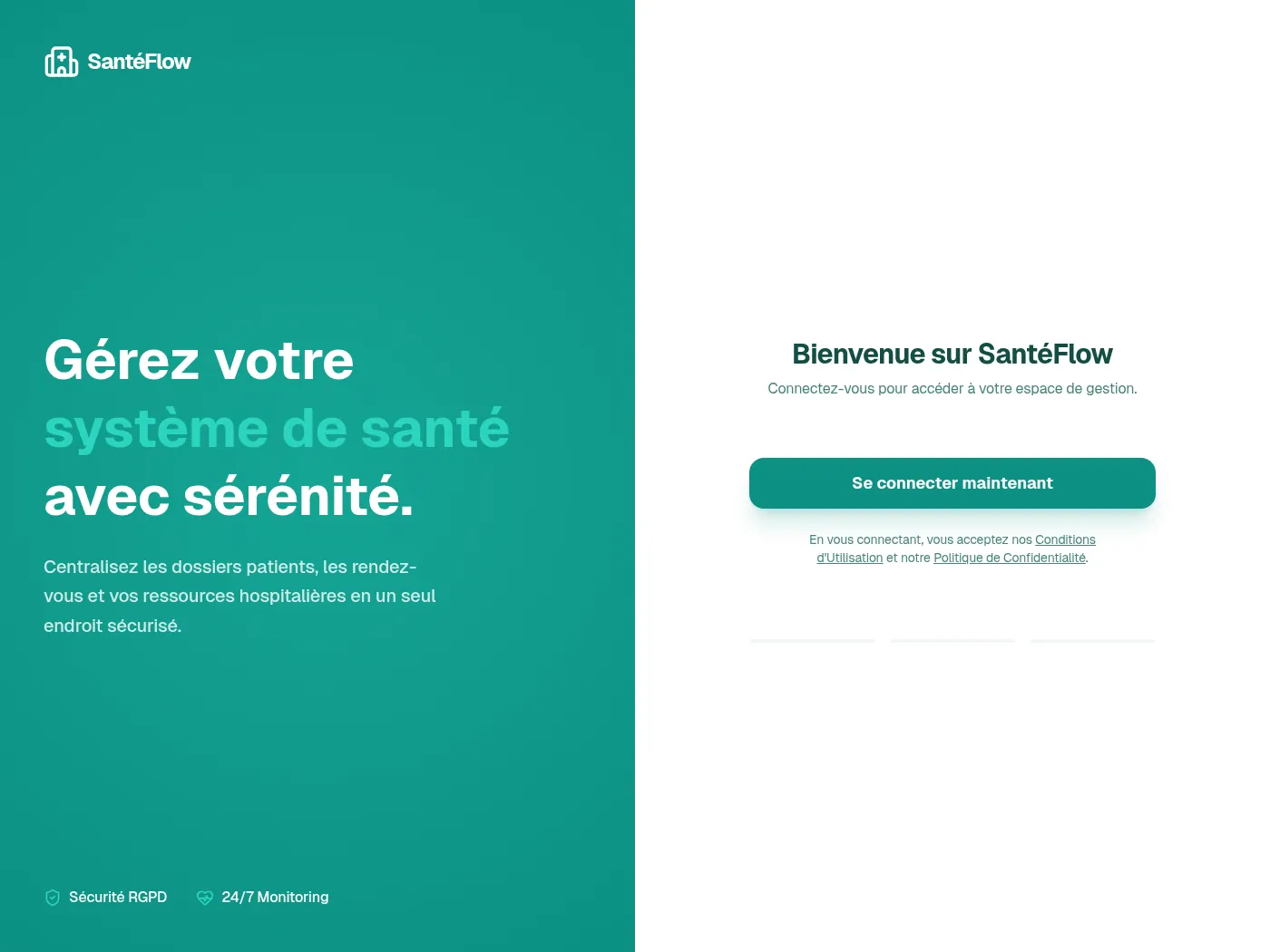SantéFlow Manager
