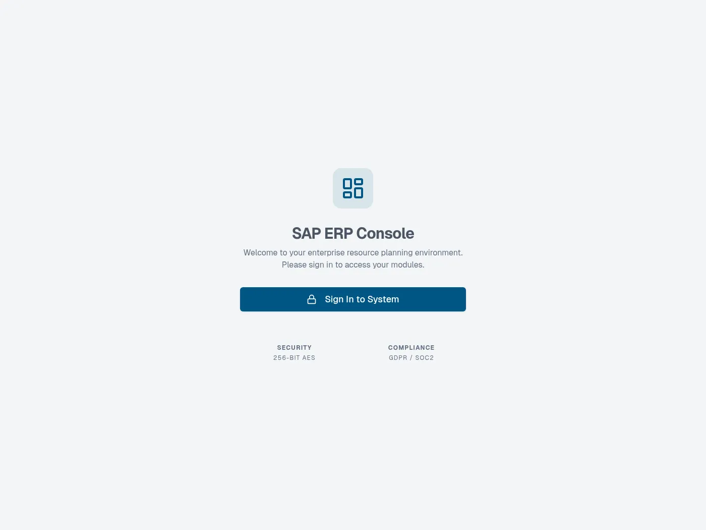 SAP ERP Clone