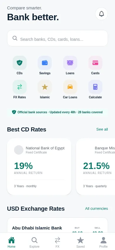 Sarfy Banking Marketplace