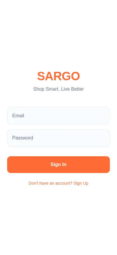 SARGO Shop App