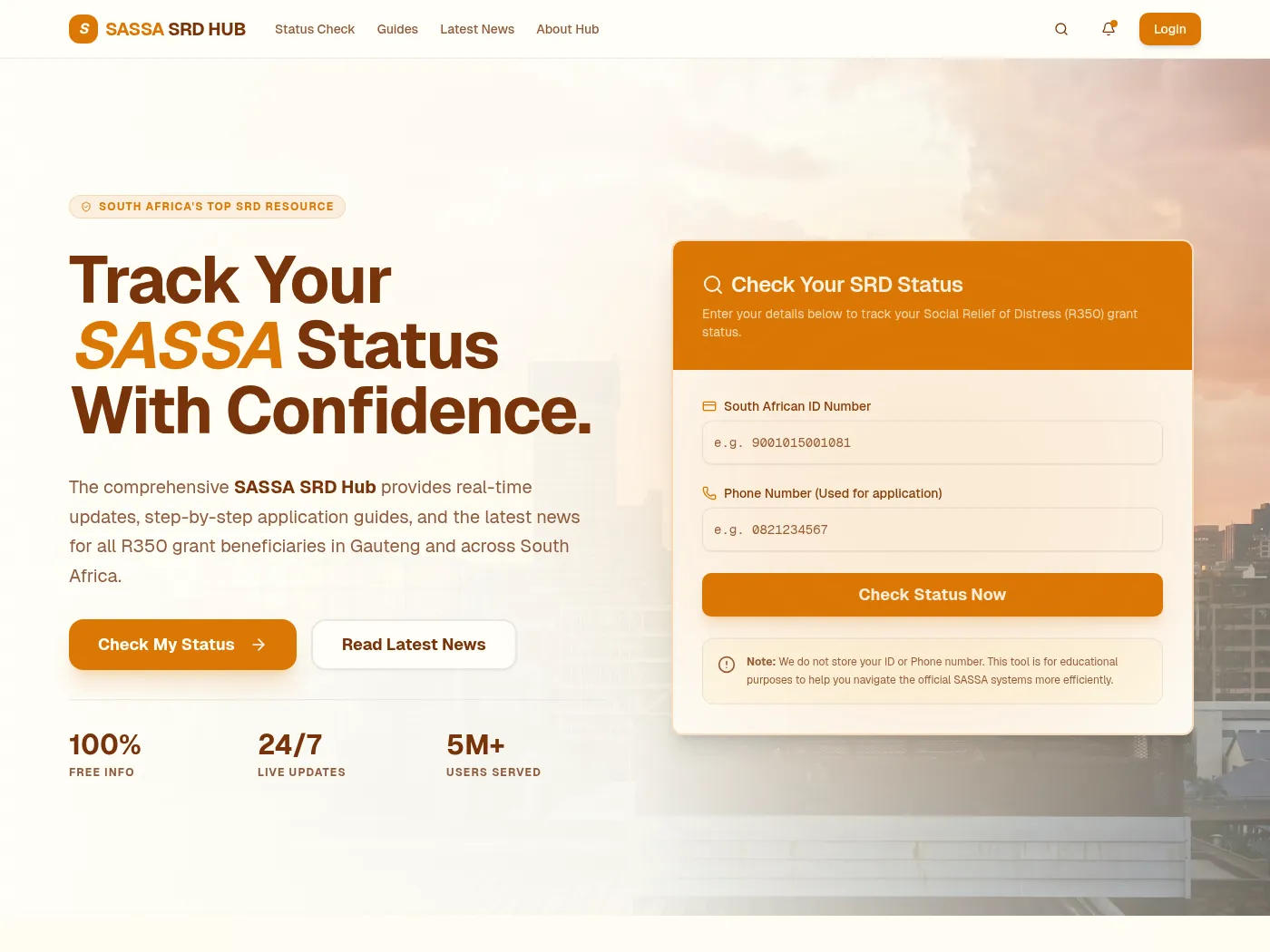 SASSA SRD Hub