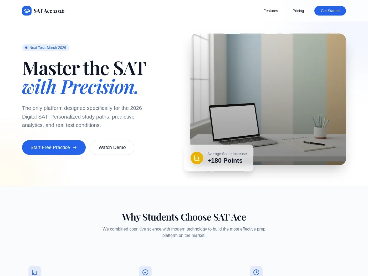 SAT Ace 2026 Prep