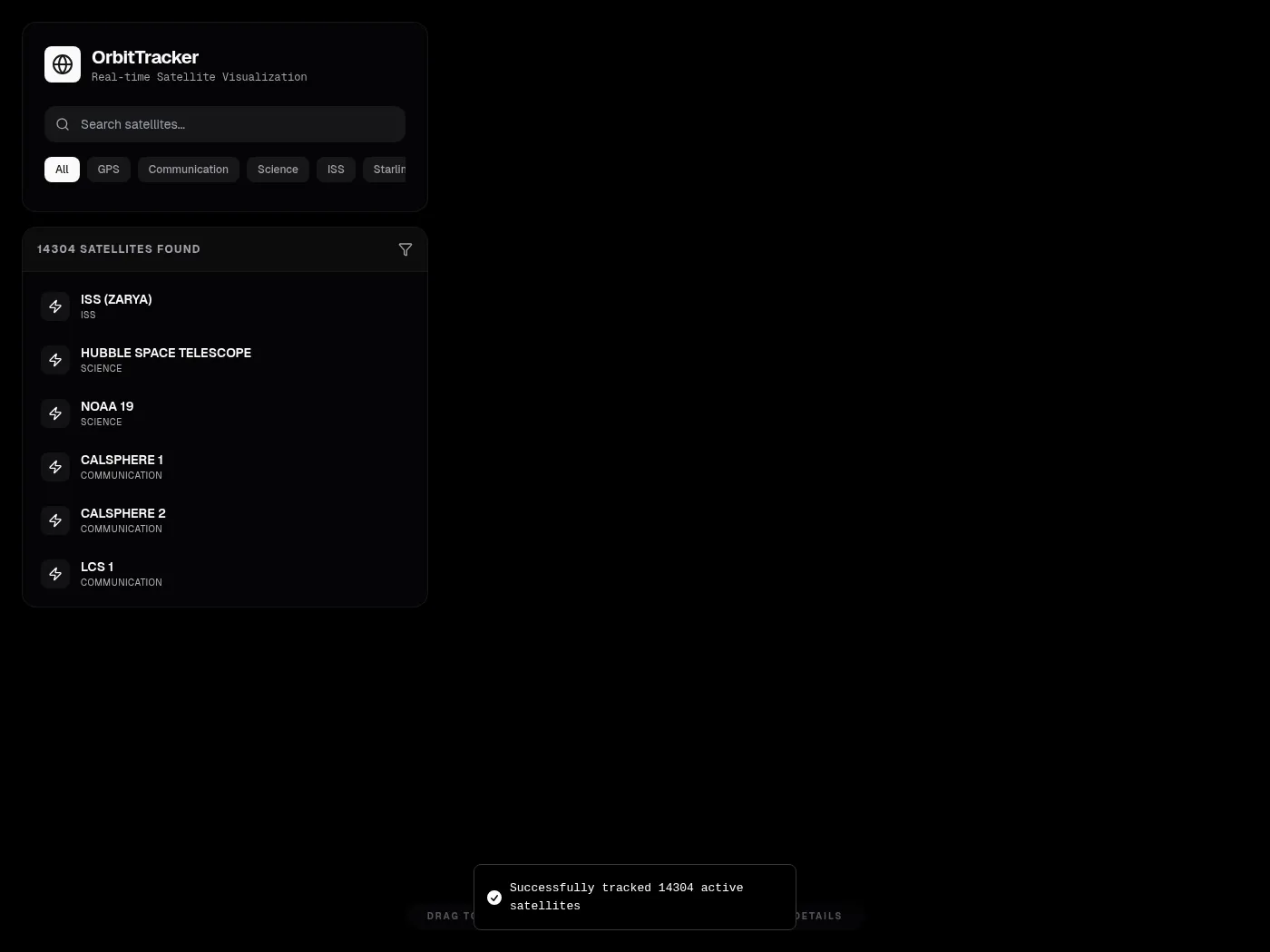 Satellite Tracker App