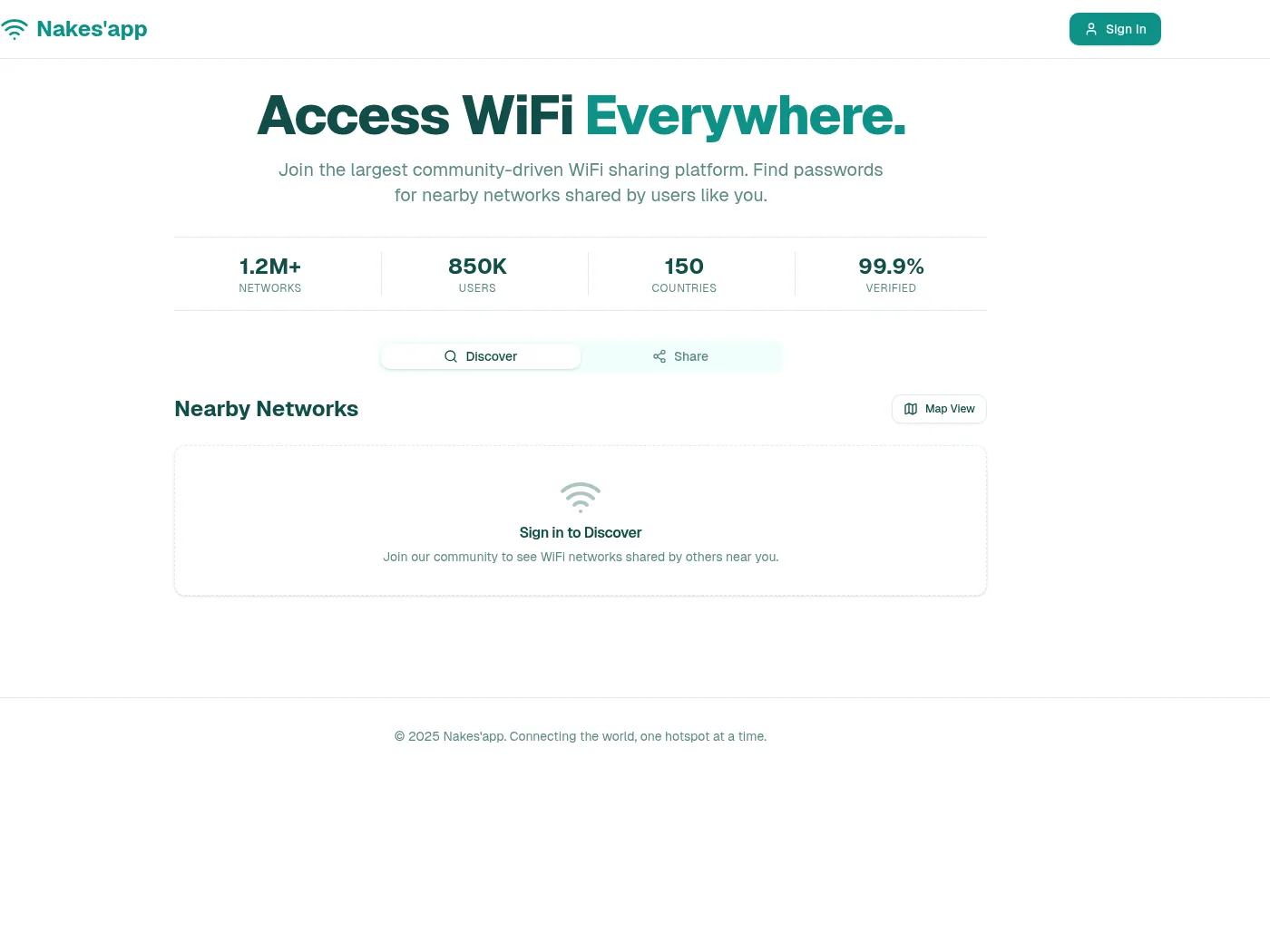Satellite Wi-Fi Connect