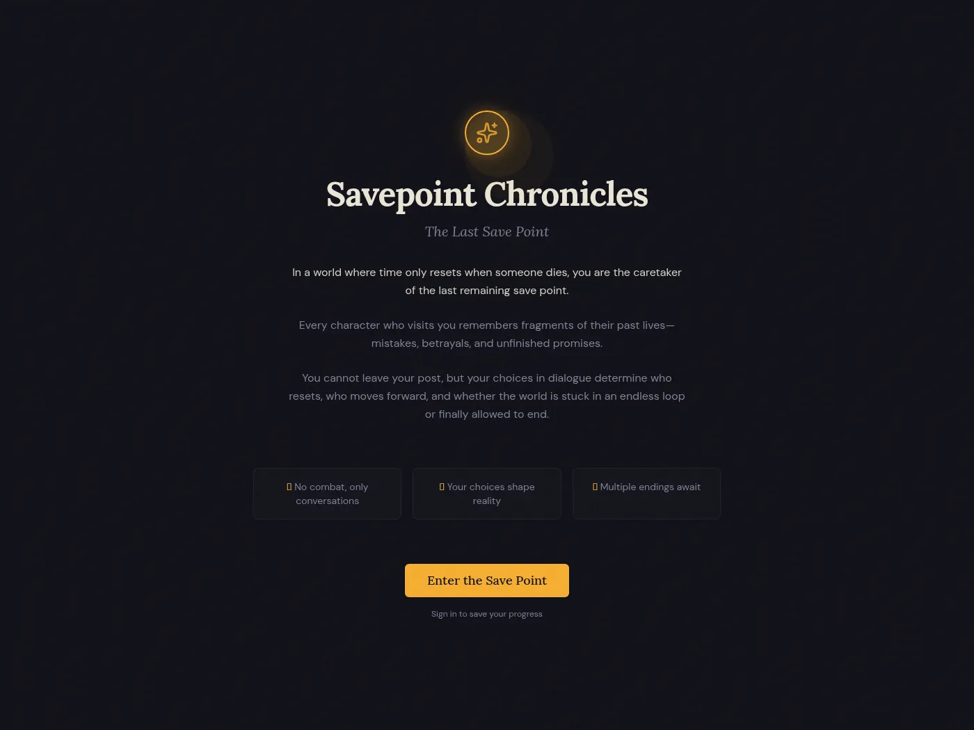 Savepoint Chronicles