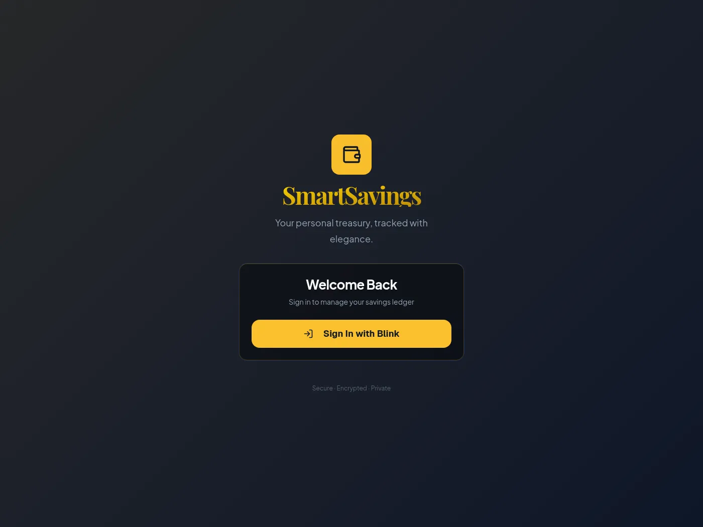 Smart Savings Tracker