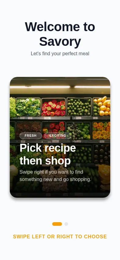 Savory Swipe Recipes