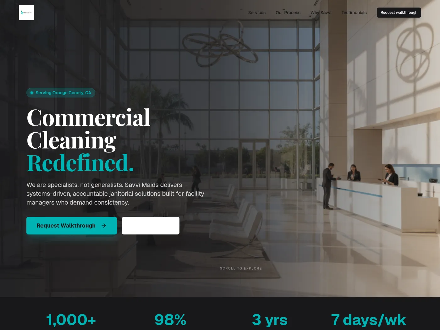Savvi Maids Commercial Site