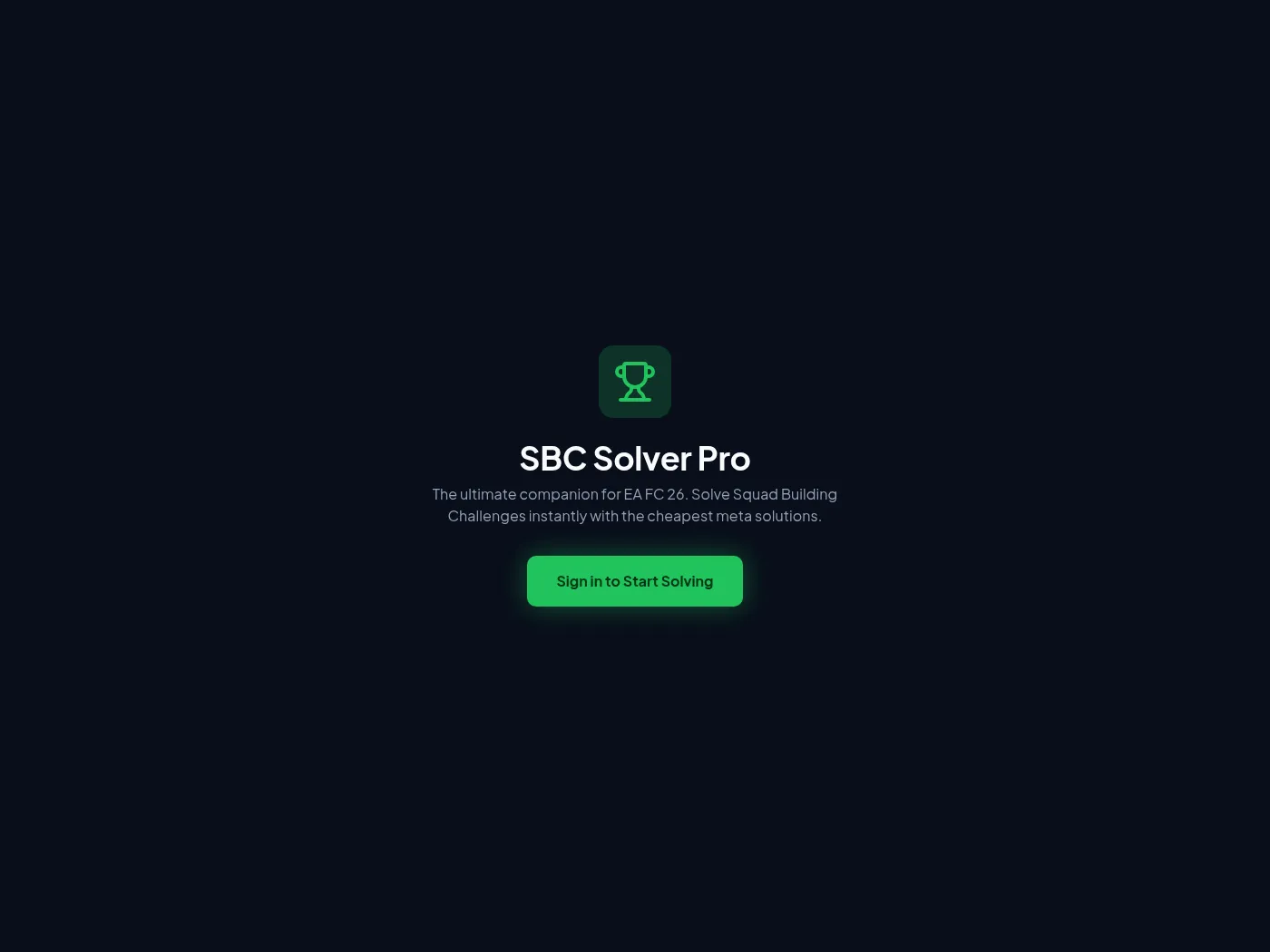 SBC Solver Pro