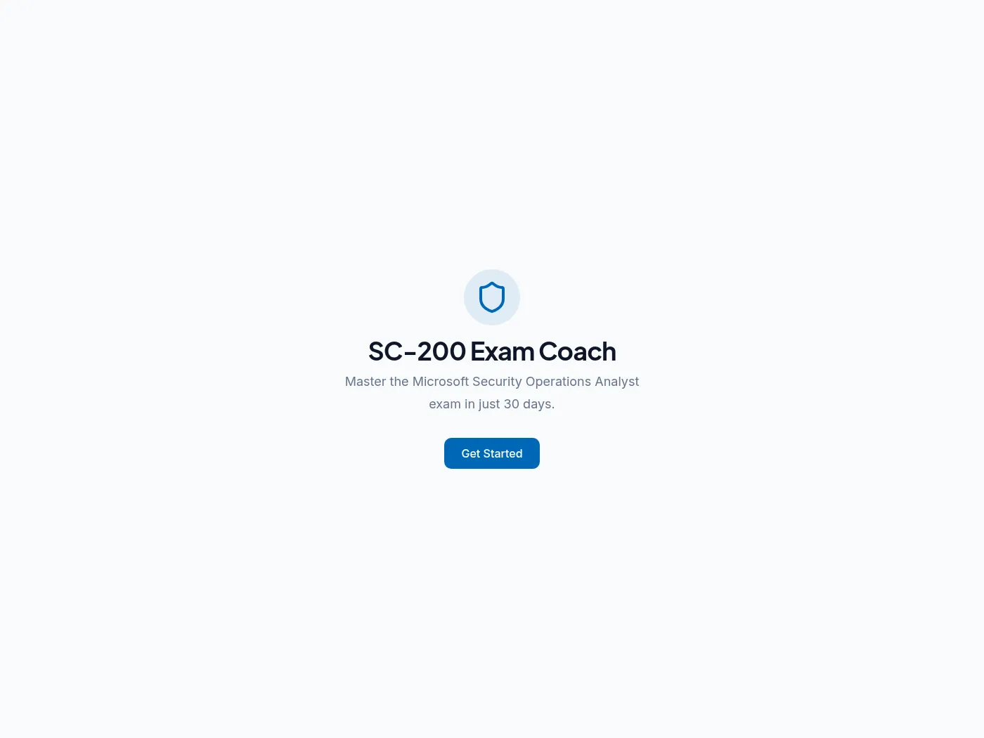 SC-200 Exam Coach