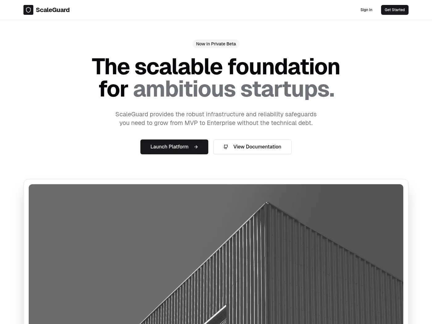 ScaleGuard Platform