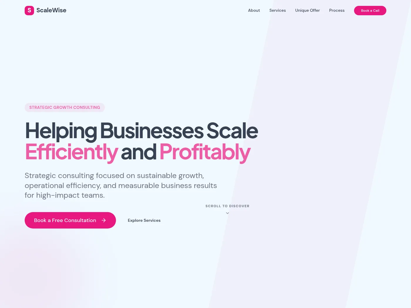 ScaleWise Consulting Site