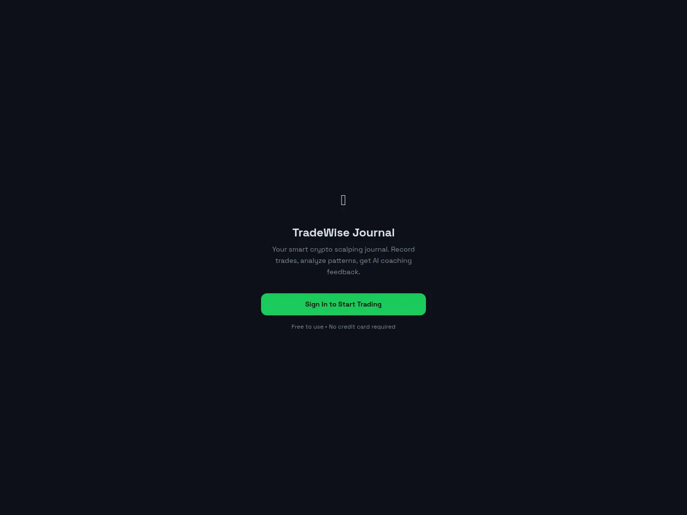 TradeWise Journal