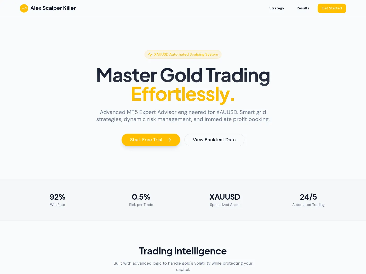 Scalper Killer Landing