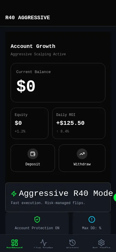 Aggressive Scalping Bot