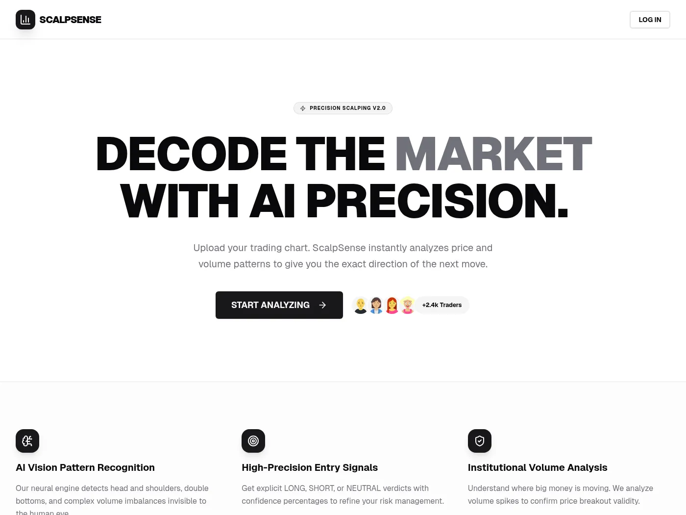 ScalpSense Analytics
