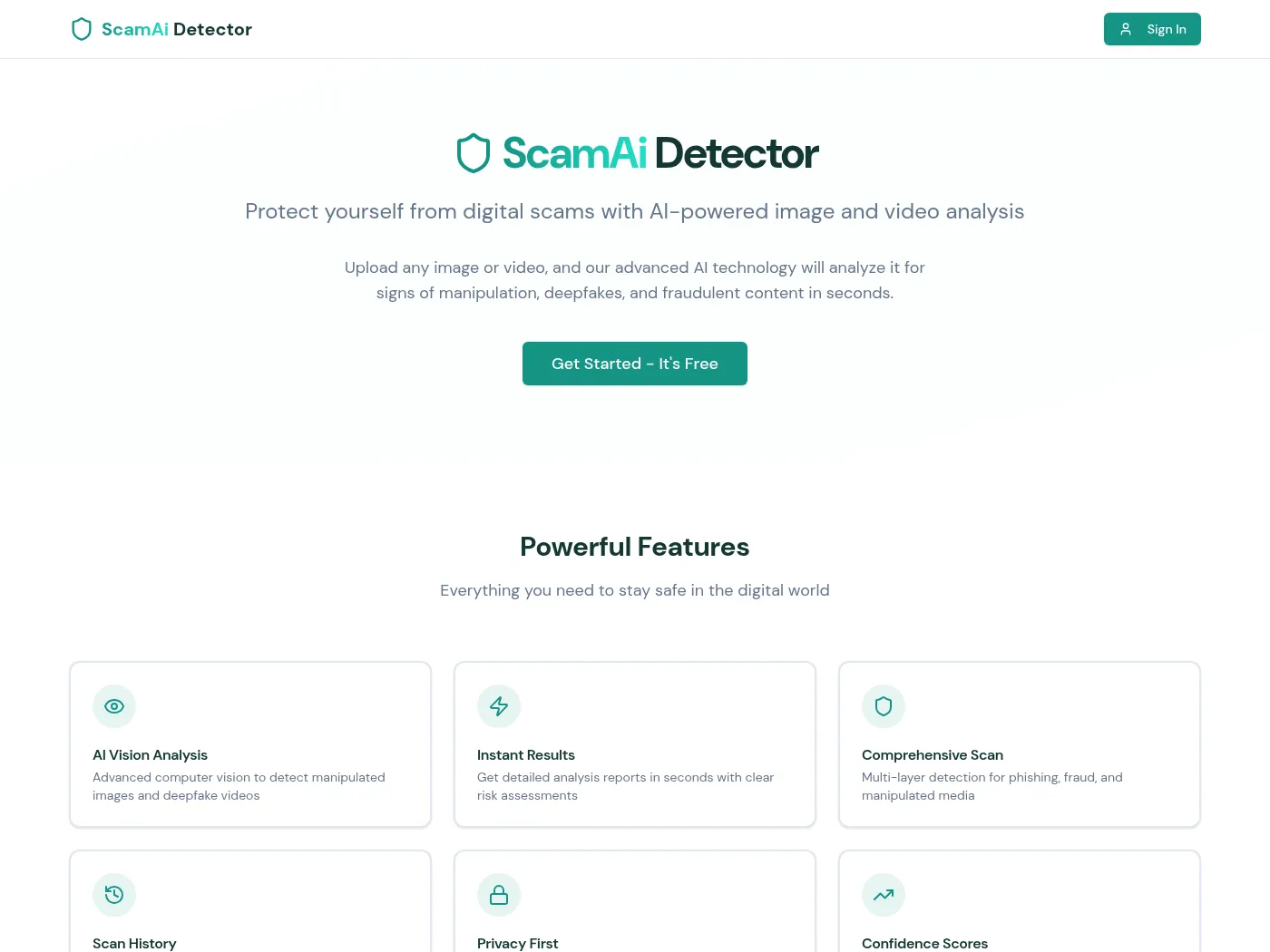 ScamAi Detector