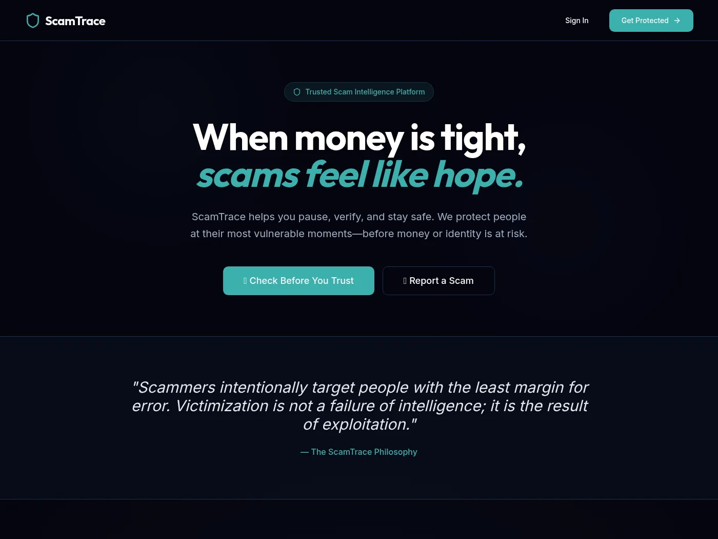 ScamTrace