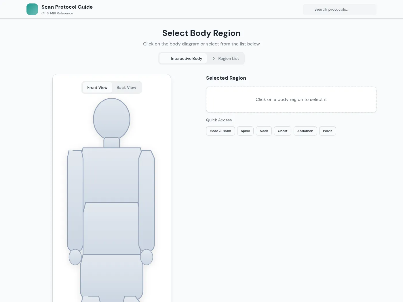 Scan Protocol Guide
