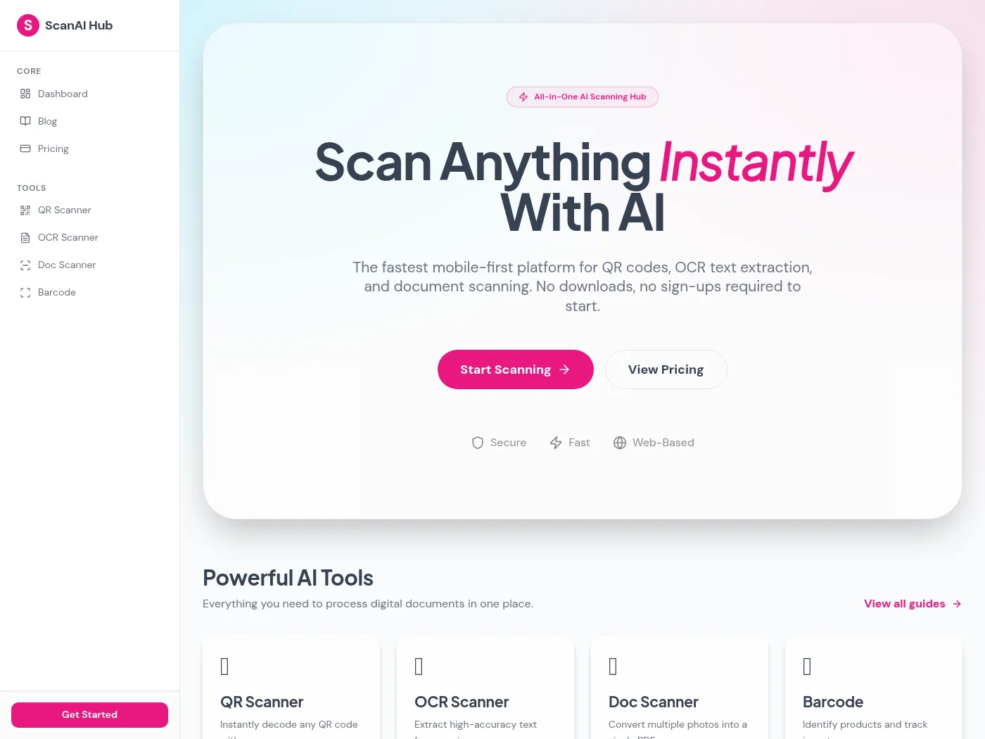 ScanAI Hub