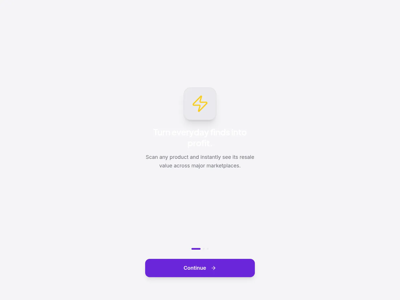 ScanFlip Reseller AI App