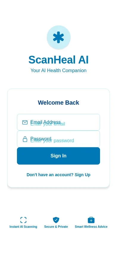 ScanHeal AI App