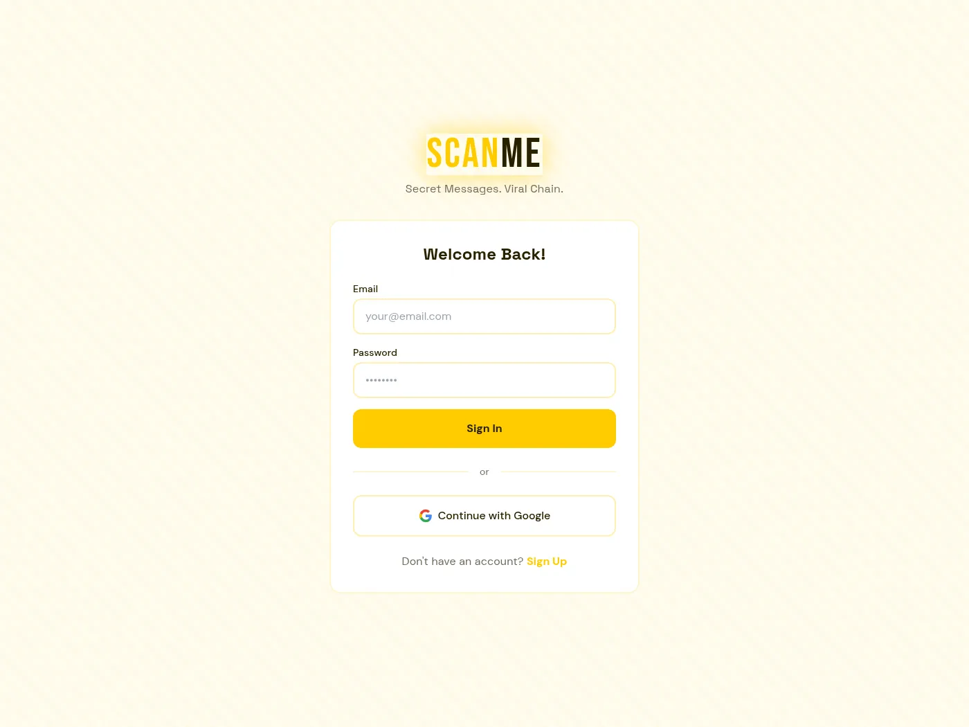 ScanMe Messenger