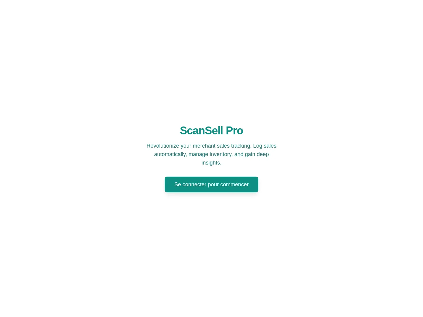 ScanSell Pro