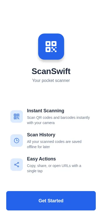 ScanSwift MVP