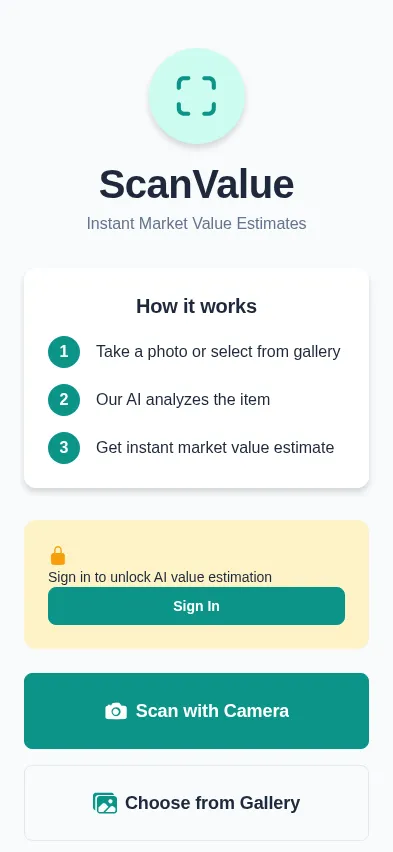 ScanValue Estimator