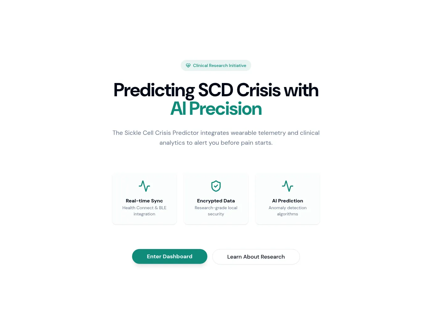 Sickle Cell Crisis Predictor