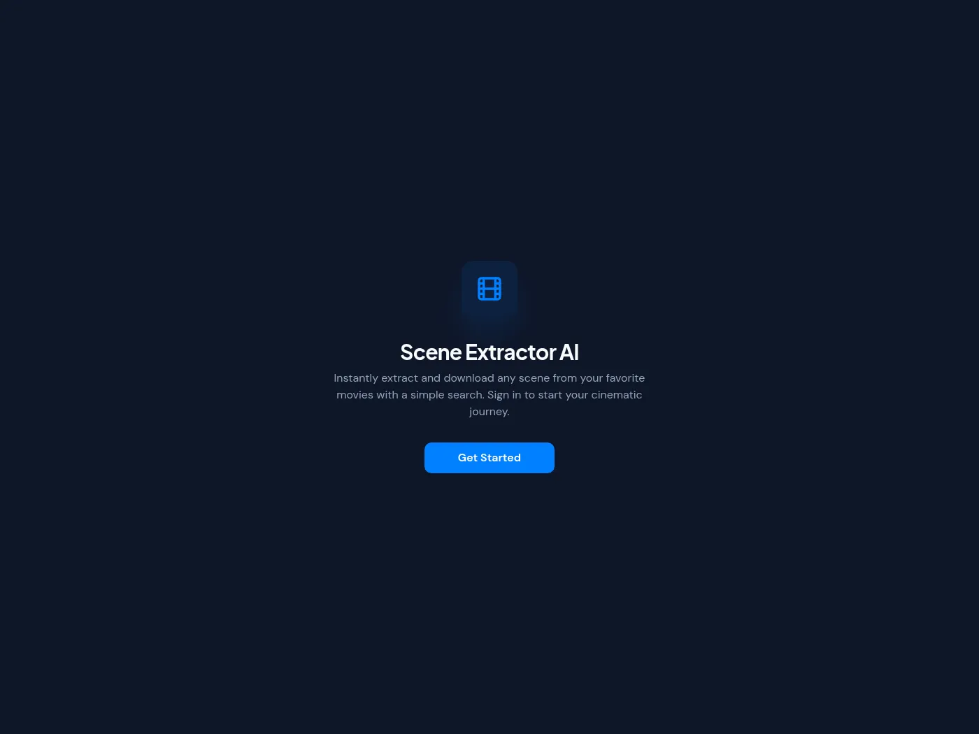 Scene Extractor AI