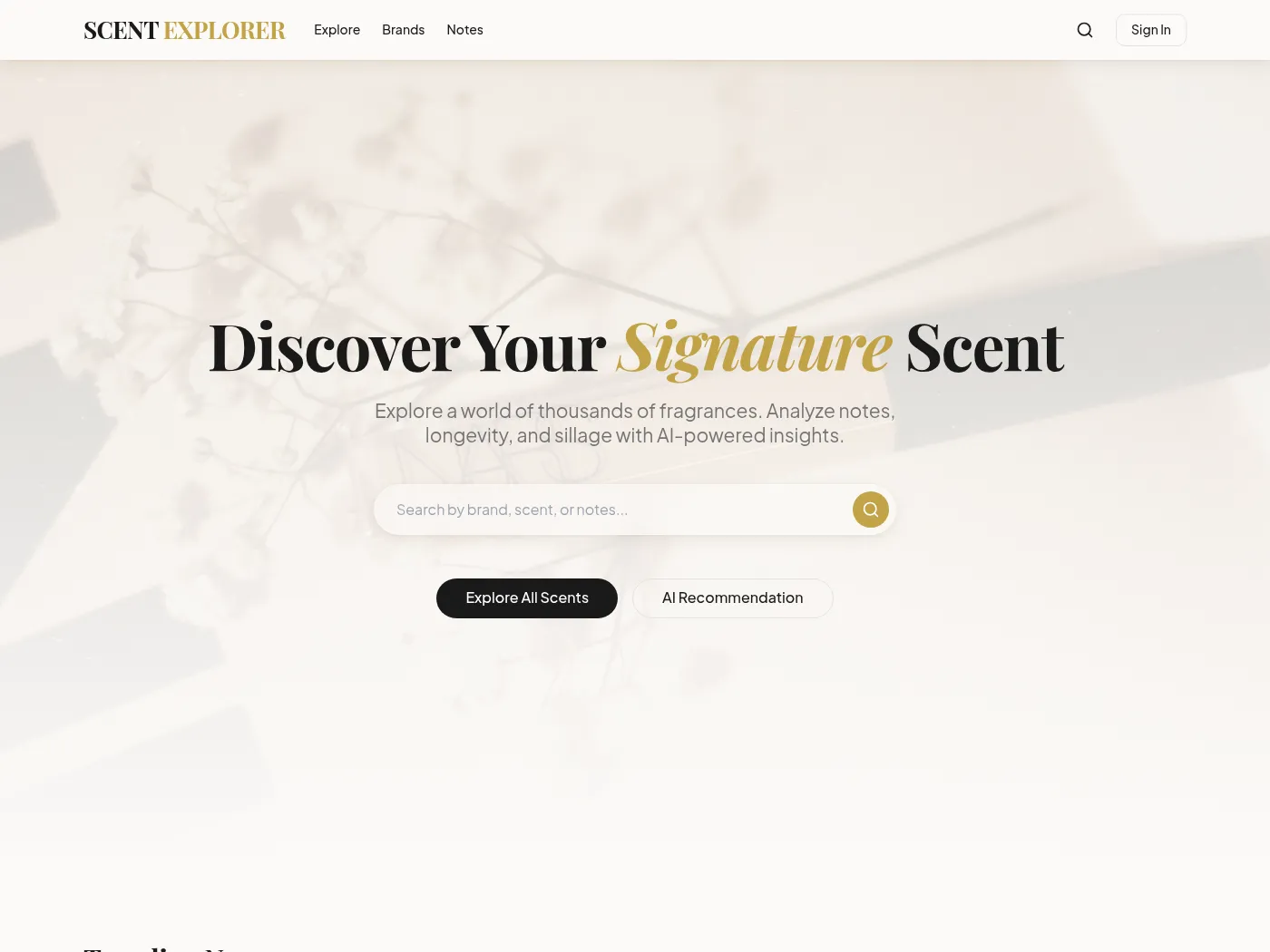 Scent Explorer