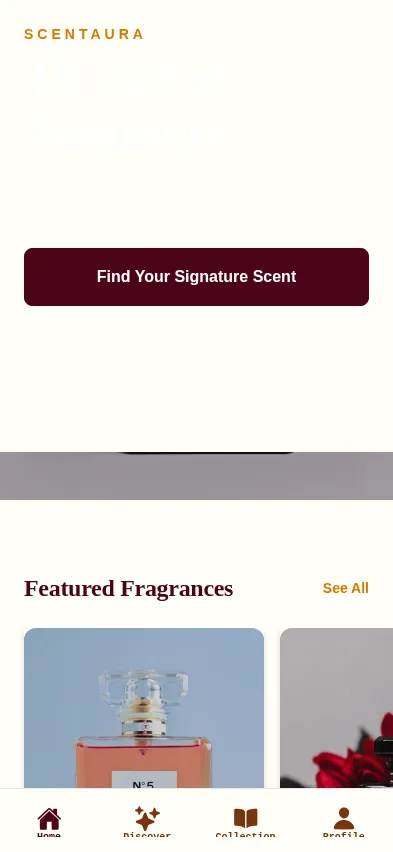 ScentAura iOS App