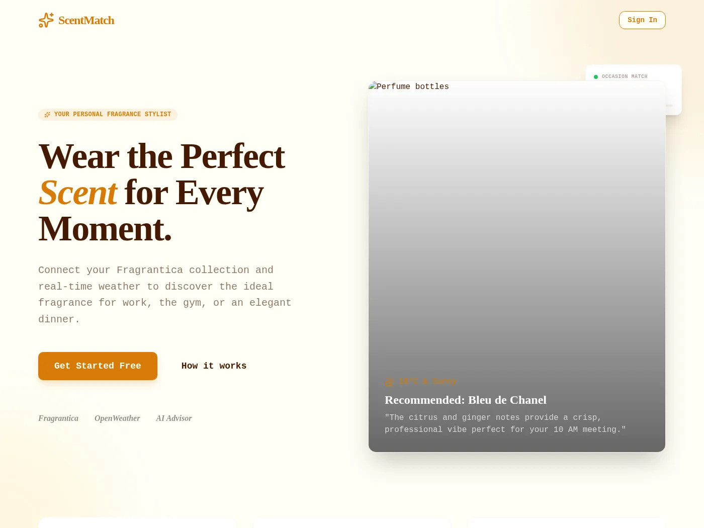 ScentMatch Advisor