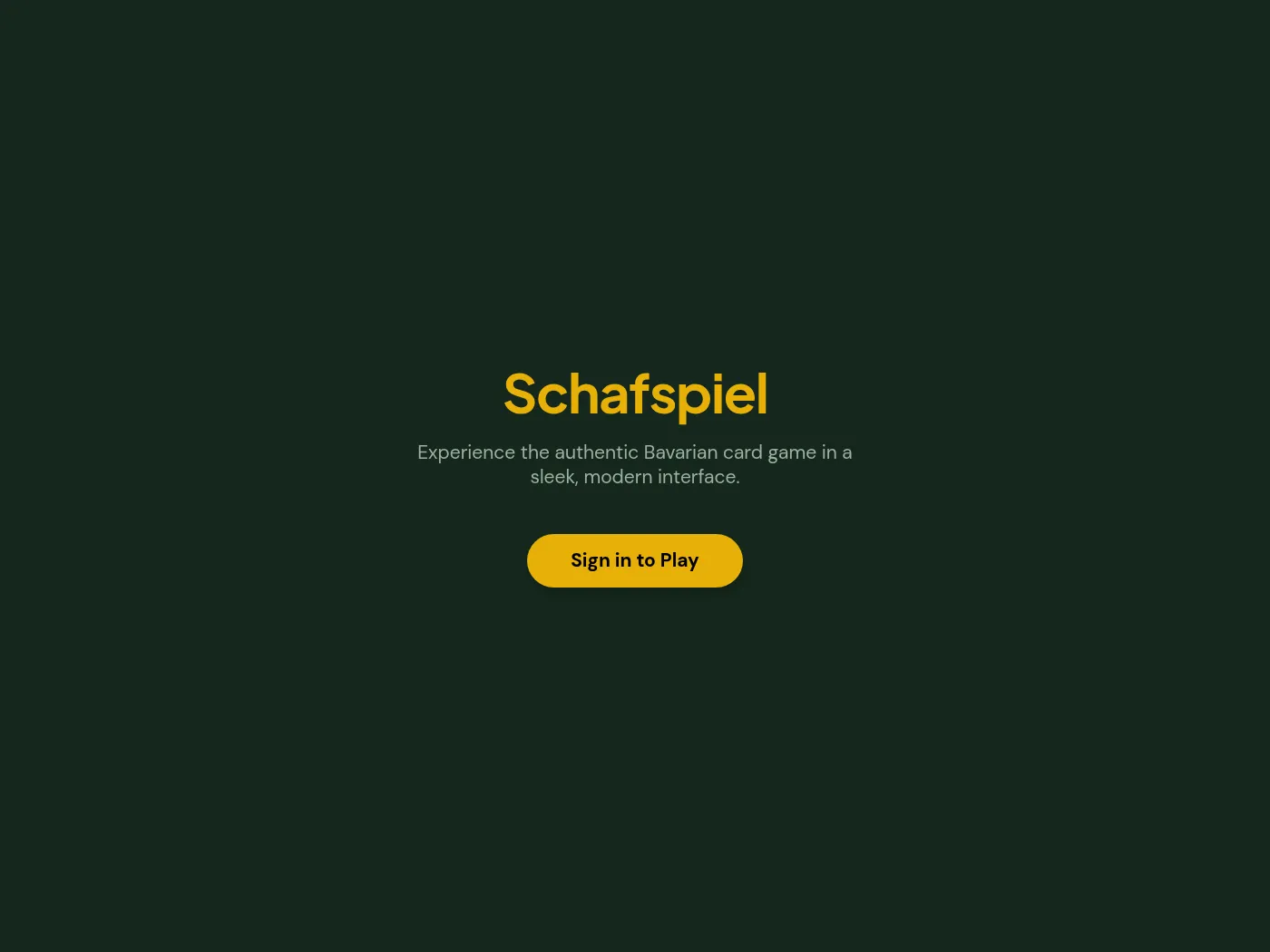 Schafspiel