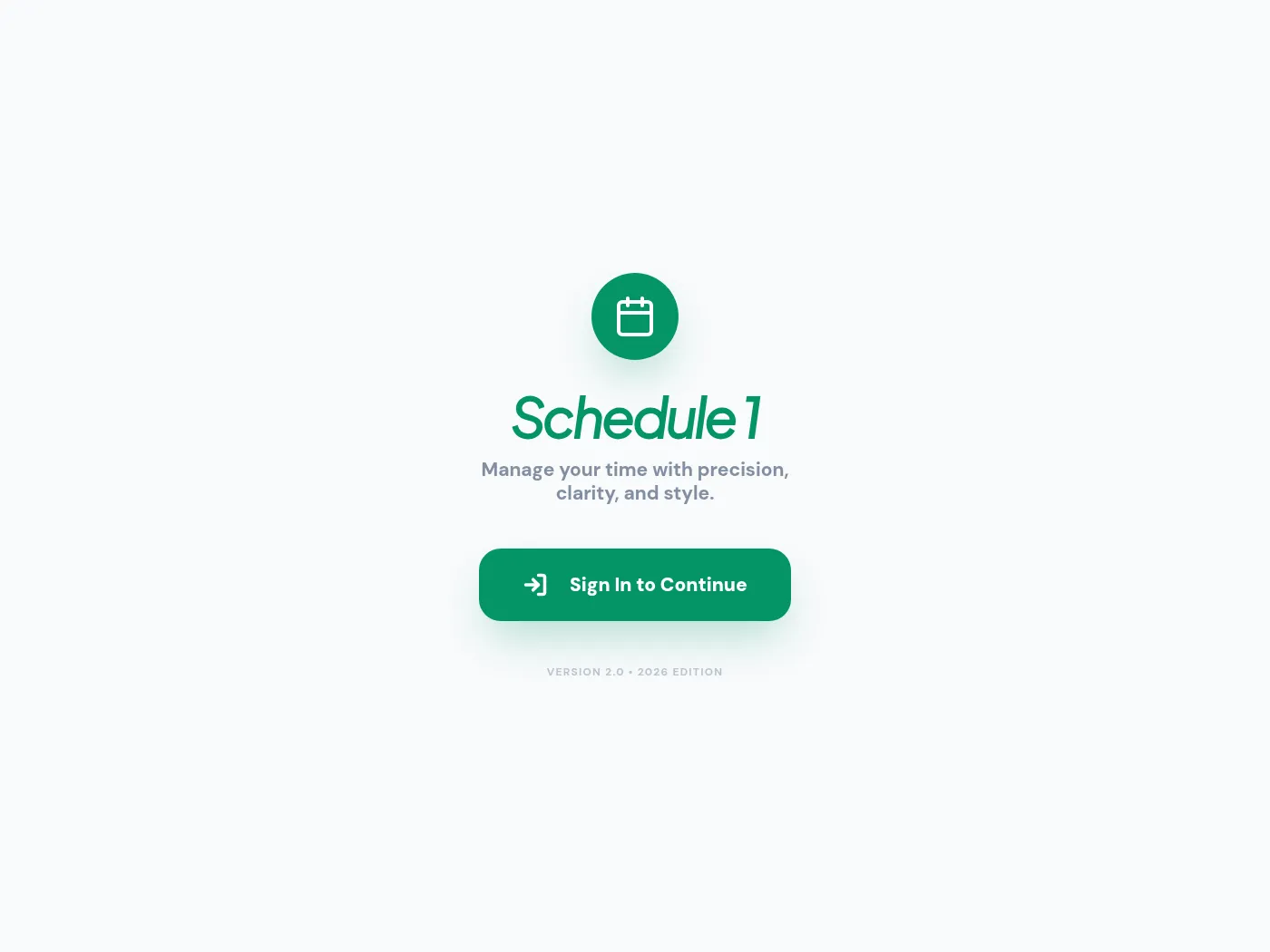 Schedule 1 Clone